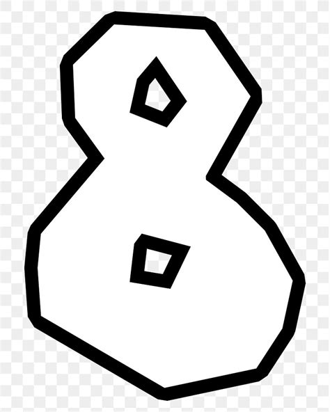 Number 8 Clip Art