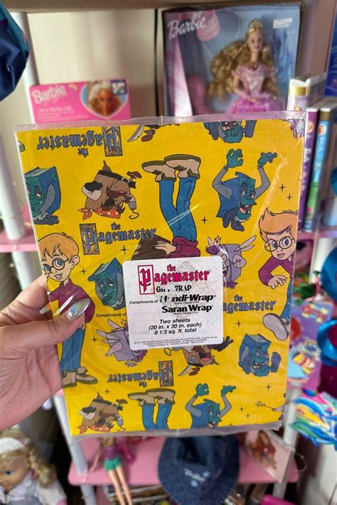 vintage 1994 the page master t wrapper nostalchicks