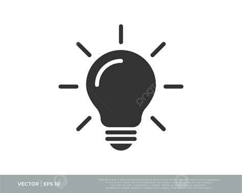 Creative Light Bulb Vector Design Images Light Bulb Lamp Logo Icon