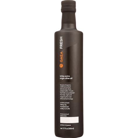 Gaea Olive Oil - Extra Virgin - Gaea Fresh - 17 oz - case of 6 ...