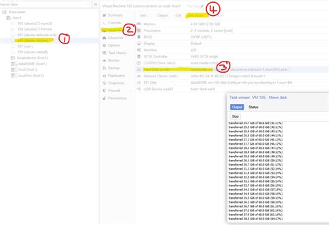 Move Proxmox Vm And Lxc Disks To A New Drive Techstuff
