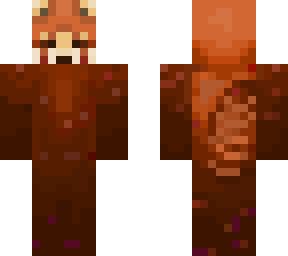 Red Panda Skin Minecraft Skin