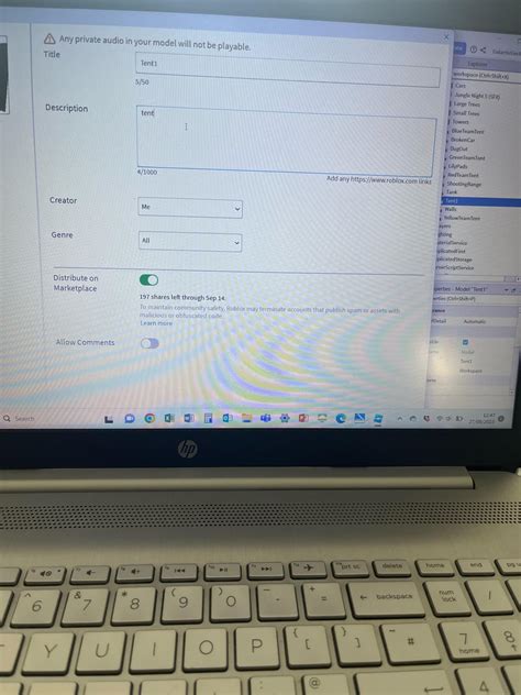 Why Wont The Submit Button Appear I Cant Save Models Rrobloxdevelopers