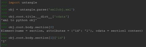 Python 将xml文件解析为Python对象 诸子流 博客园