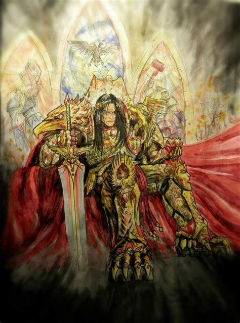Auramite Armor Warhammer 40k Art