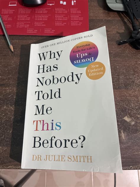 Why Has Nobody Told Me This Before Smith Dr Julie Books
