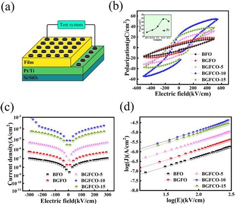 A Schematic Diagrams Of The Structure B Ferroelectric Polarization Download Scientific