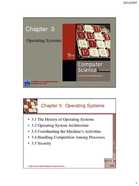 Lecture Slides 903 Pdf Operating System Process Computing