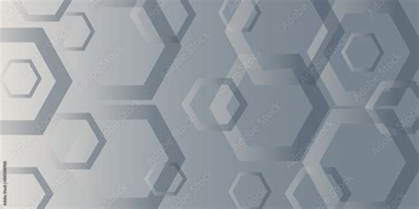 Abstract Hexagon Background Futuristic Abstract Honeycomb Mosaic White Technology Background