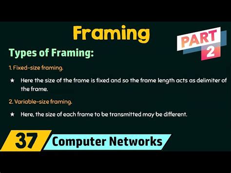 types of framing in computer networks