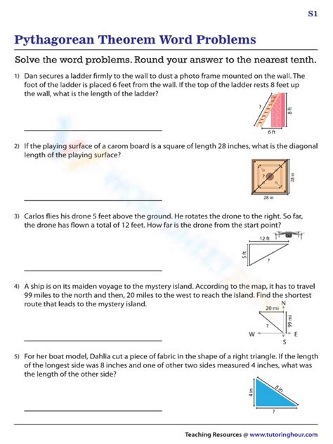 Pythagorean Theorem Pdf Pythagorean Theorem Pdf