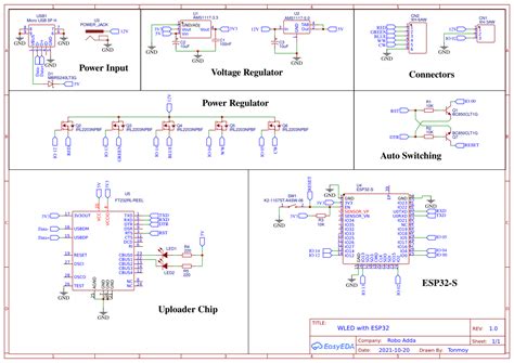 Wled Control With Esp32 Oshwlab