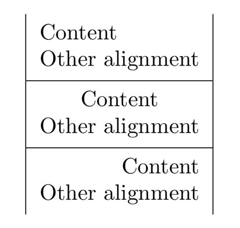 Tables How To Use Thead With Left Align Locally Instead Of Globally TeX LaTeX Stack Exchange