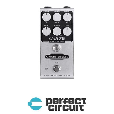 Origin Effects Cali76 Compact Bass 1176 Style Bass Reverb Uk