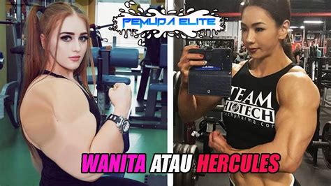Menakjubkan Wanita Wanita Cantik Ini Memiliki Otot Bak Binaragawan Youtube