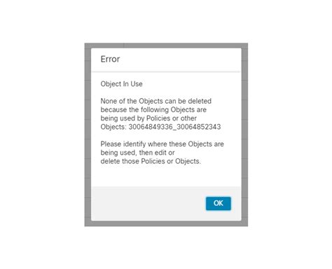 Solved Find Object Id Via Ftd Command Line Cisco Community