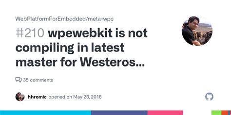 wpewebkit is not compiling in latest master for westeros upstream