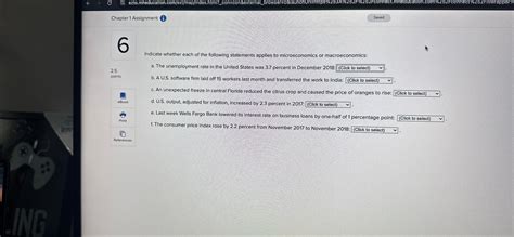 Solved Chapter Assignment ISavedIndicate Whether Each Of Chegg