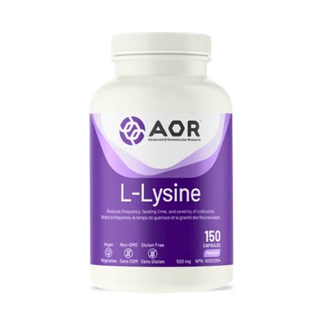 L Lysine 150 Capsules Essential Health Natural Wellness Clinic