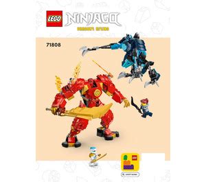 LEGO Kai S Elemental Fire Mech Set 71808 Instructions Brick Owl LEGO Marketplace