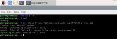 Raspberry Pi RFID RC NFC Reader Tags Scanner Python Code