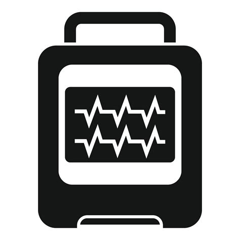 Patient Defibrillator Icon Simple Vector Automatic Care Person Vector Art At Vecteezy