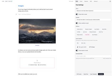 Introducing The New Editor Experience