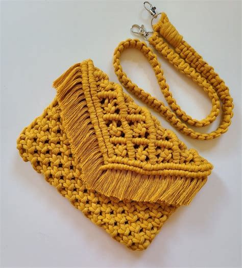 Diy Macrame Clutch Purse Step By Step Artofit
