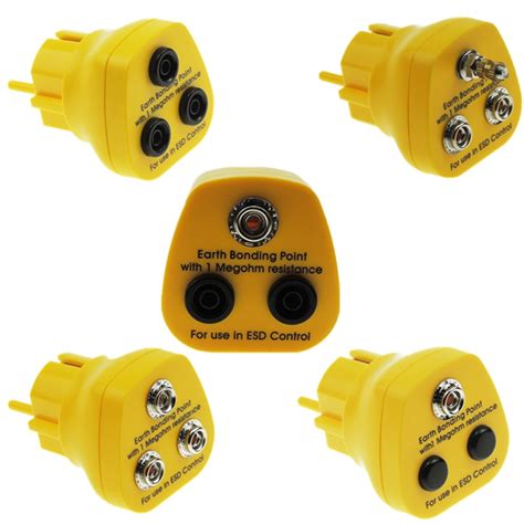 Eu Earth Bonding Plug Eu Ebp Anti Static Esd Earth Grandado