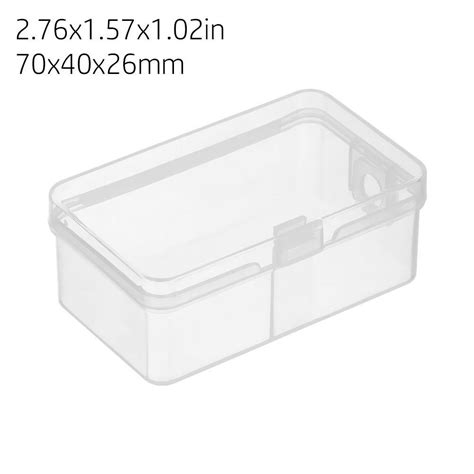 Ly กล่องพลาสติกใส ทรงสี่เหลี่ยม ขนาดเล็ก 12 รูปแบบ สําหรับใส่เครื่องประดับ ลูกปัด Shopee Thailand