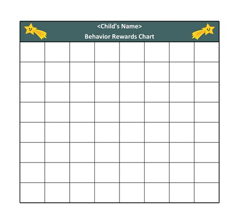 Free Printable Reward Chart Pdf