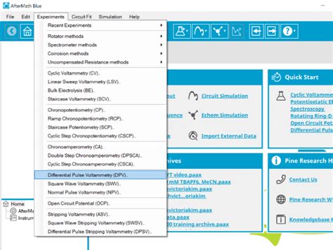 Differential Pulse Voltammetry Dpv Pine Research Instrumentation