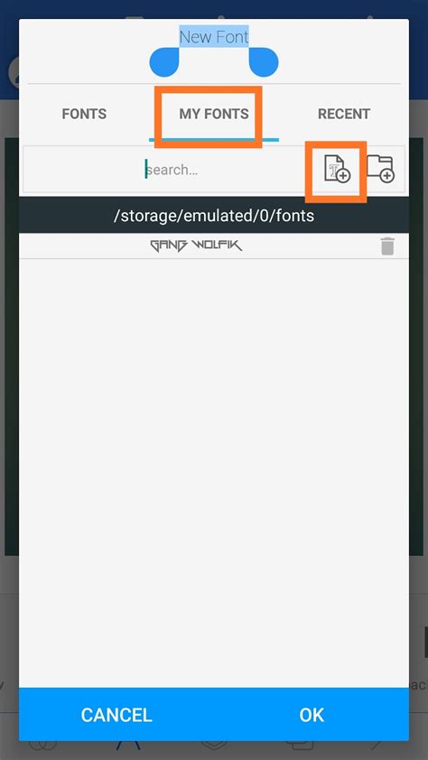 cara tambahkan font ke pixellab dede sandi rahmat