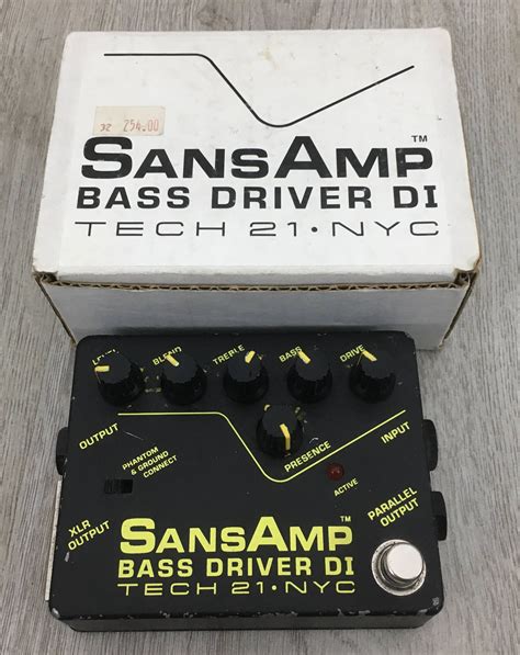 Sans Amp Bass Driver Di Effetti Tech21