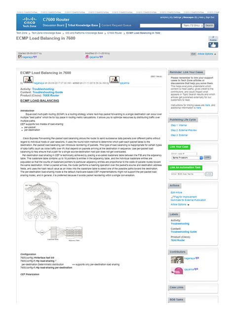 Ecmp Load Balancing In 7600 Tech Zone Pdf