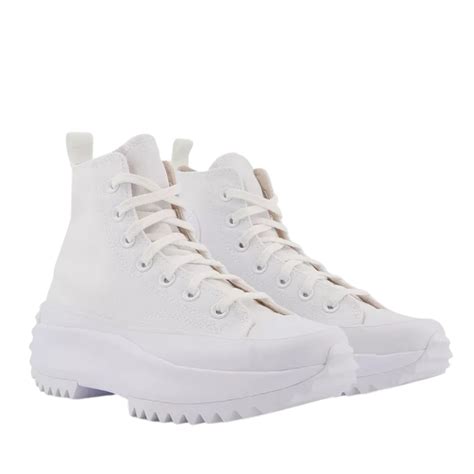 Unisex Converse Run Star Hike Canvas High Top Trainers White