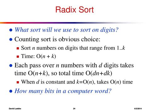 Ppt Linear Time Sorting Algorithms Powerpoint Presentation Free