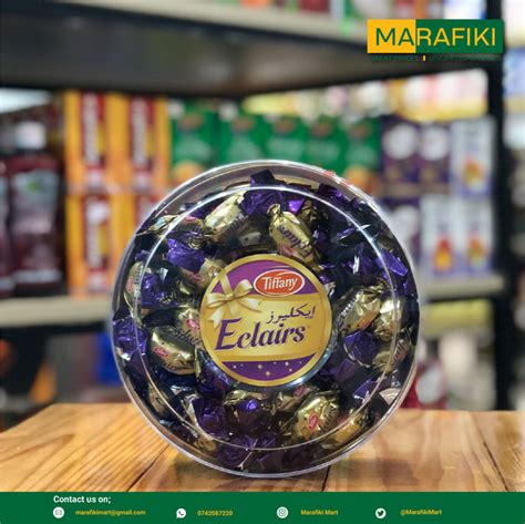 Tiffany Eclairs Round Tub 400gm Marafiki Mart