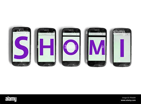 Mobile shomi hi-res stock photography and images - Alamy