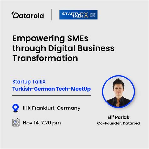 Techmeetup Tdihk Entrepreneurship Startups Frankfurt Dataroid