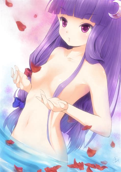 Patchouli Knowledge Touhou Drawn By Miyai Haruki Danbooru