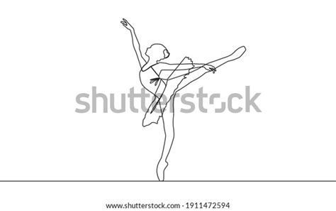 One Continuous Single Drawing Line Art Stock Illustration Shutterstock