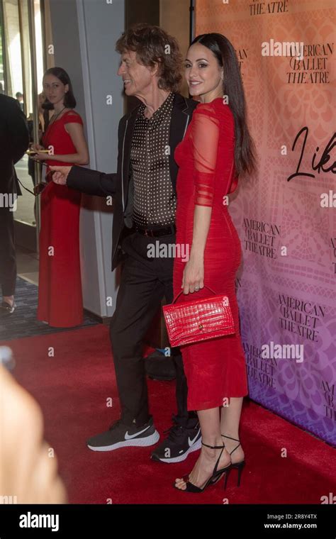 New York United States 22nd June 2023 Melanie Hamrick And Mick