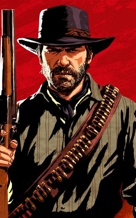 Video Game Red Dead Redemption 2 Arthur Morgan 800x1280 Phone Hd