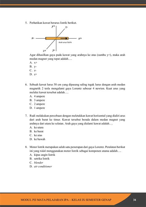 Ipa Kelas Ix Anifatulsmpmuhcpr Halaman 46 Pdf Online Pubhtml5