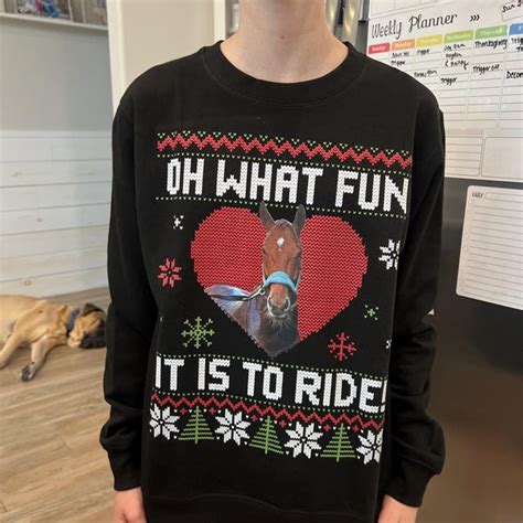 Cockapoo Dog Cute Ugly Christmas Jumper Sweatshirt Sweater Red