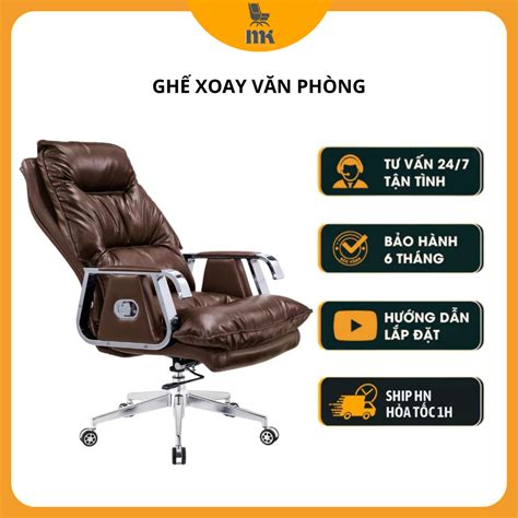 Ghế Xoay Giám Đốc Da Cao Cấp Shopee Việt Nam