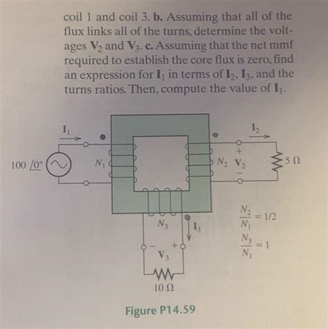 Solved Consider The Transformer Having Three Windings As