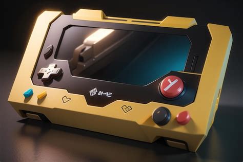 Game Console Console Device 3d Rendering Model Handheld Entertainment