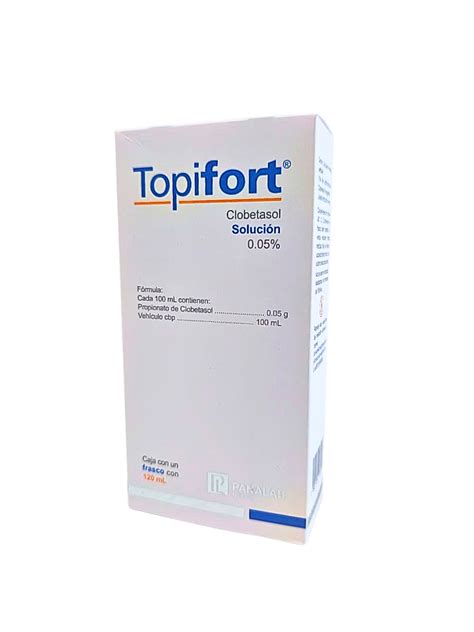 Clobetasol 005 Topifort Solucion 120 Ml Panalab Skn Farmacia